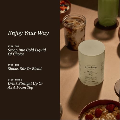 Cowboy colostrum powder for energy boost