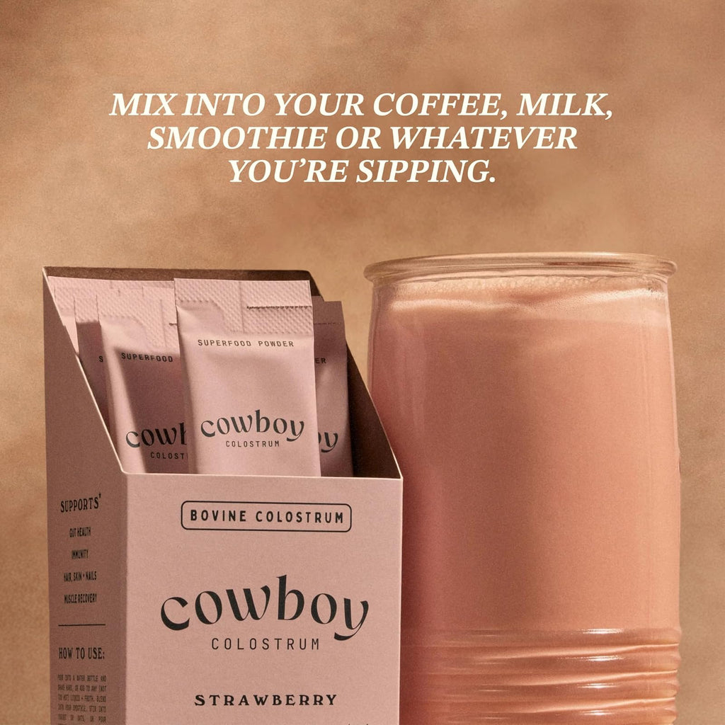 Cowboy colostrum powder for immunity
