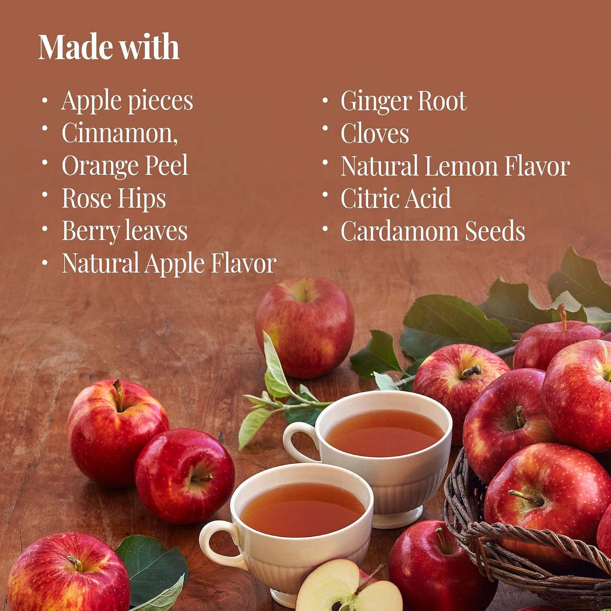 cozy apple cider tea blend