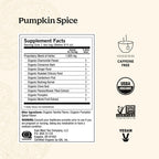 cozy pumpkin spice tea for fall