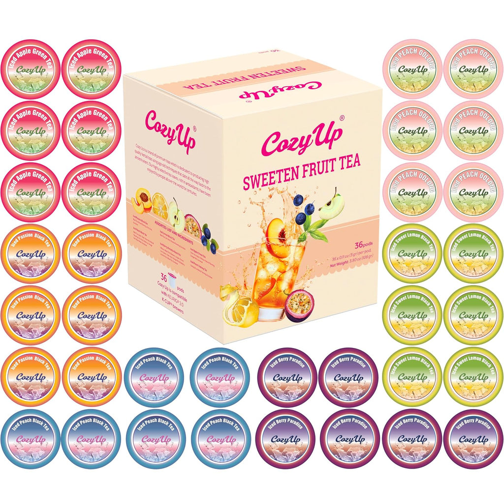 Cozy Up iced sweet fruit tea