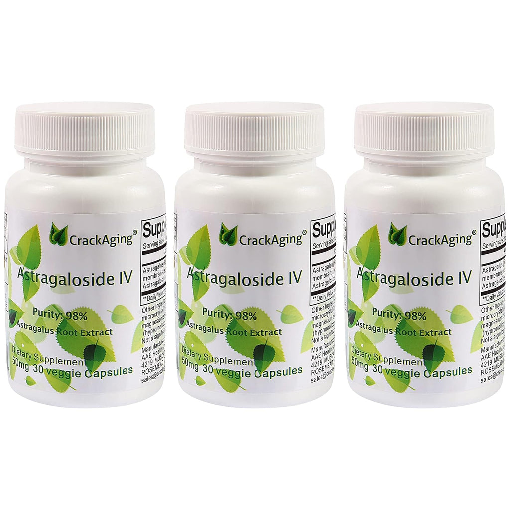 Crackaging Astragaloside IV health benefits