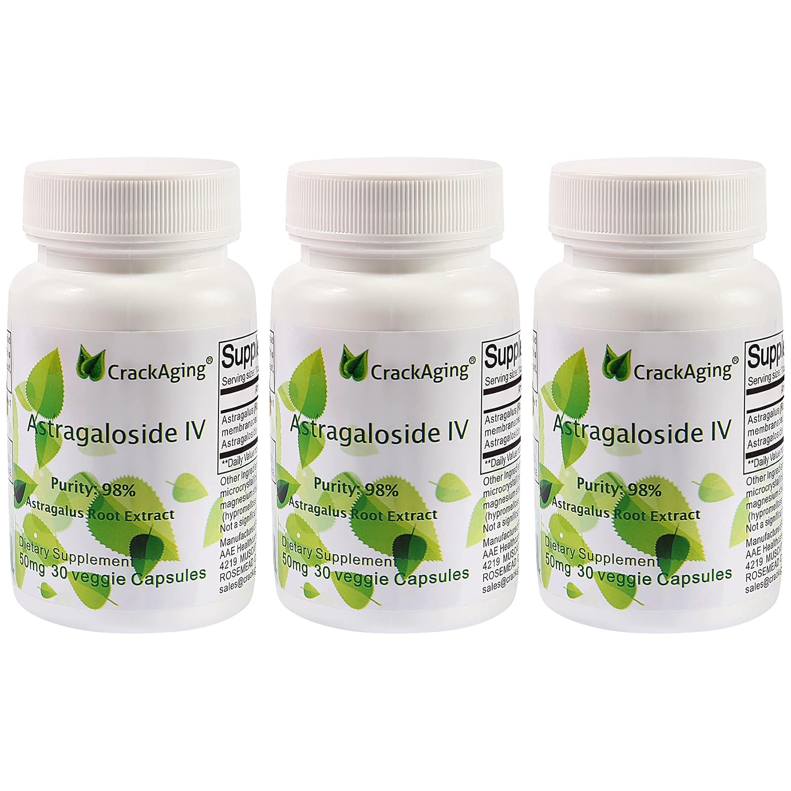 Crackaging Astragaloside IV health benefits