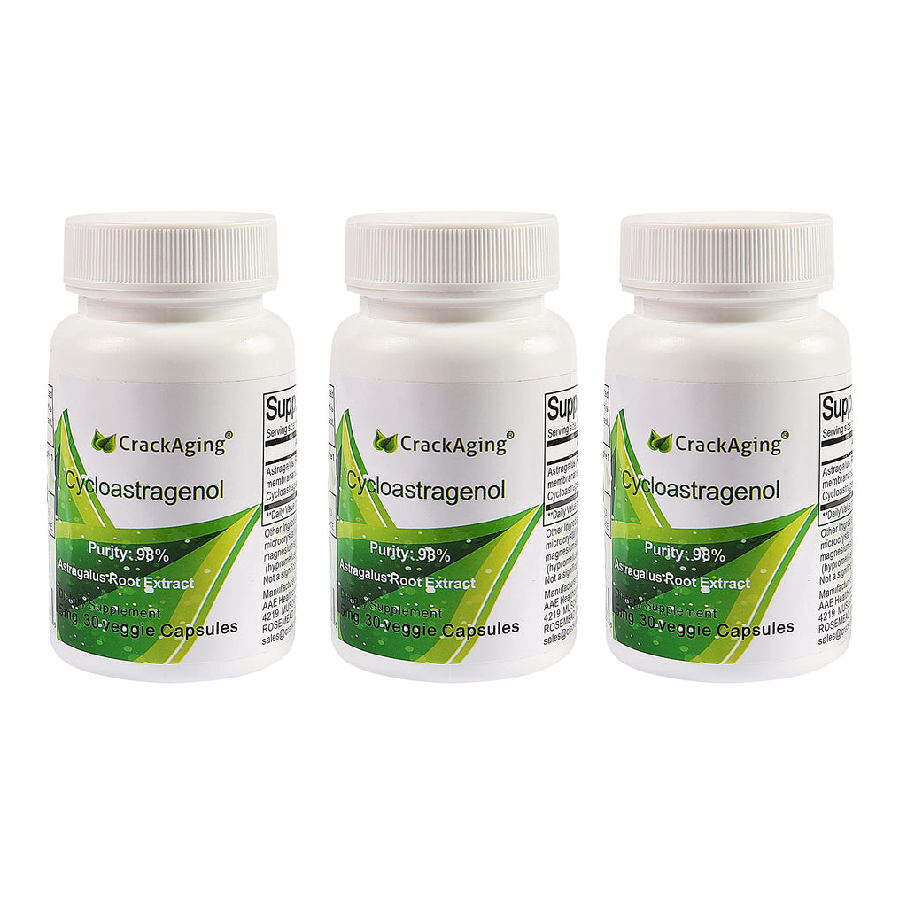 Crackaging astragalus anti-aging capsules