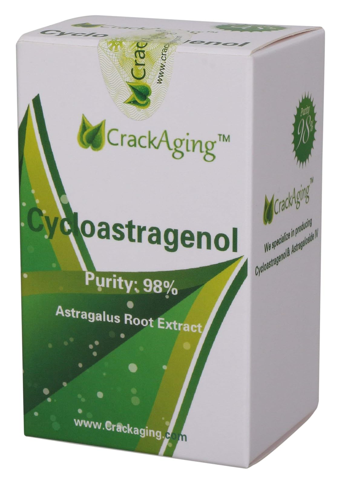 Crackaging Cycloastragenol veggie capsules