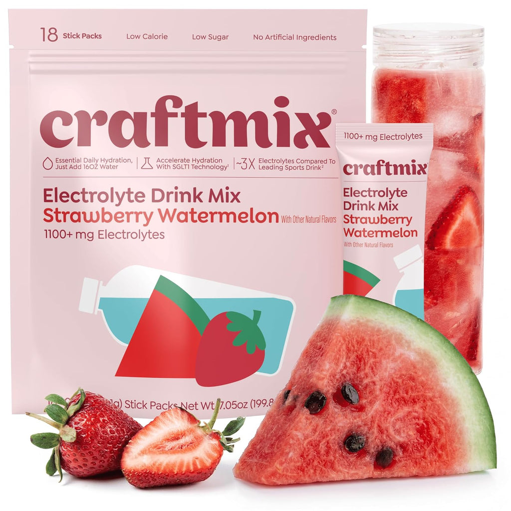 CRAFTMIX strawberry watermelon drink mix