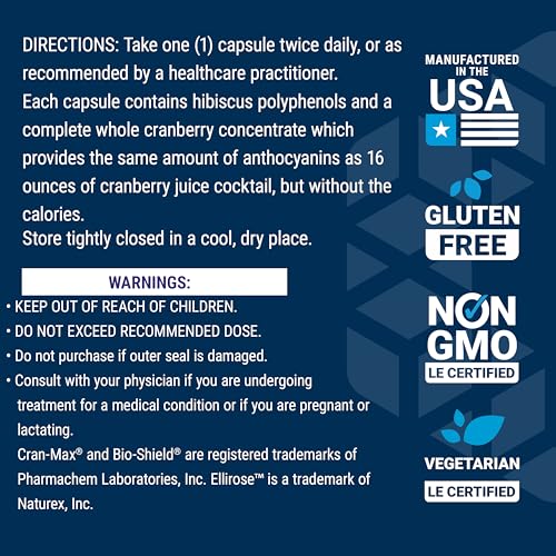 Cran-Max® multivitamin for seniors' nutrition