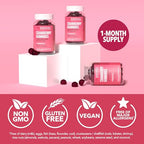 Cran-Raspberry gummies for balanced microbiome
