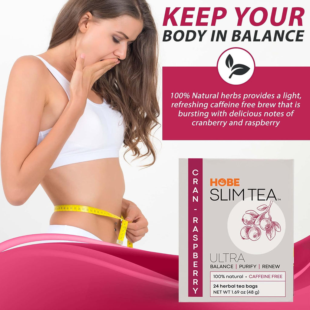Cran-Raspberry herbal detox tea