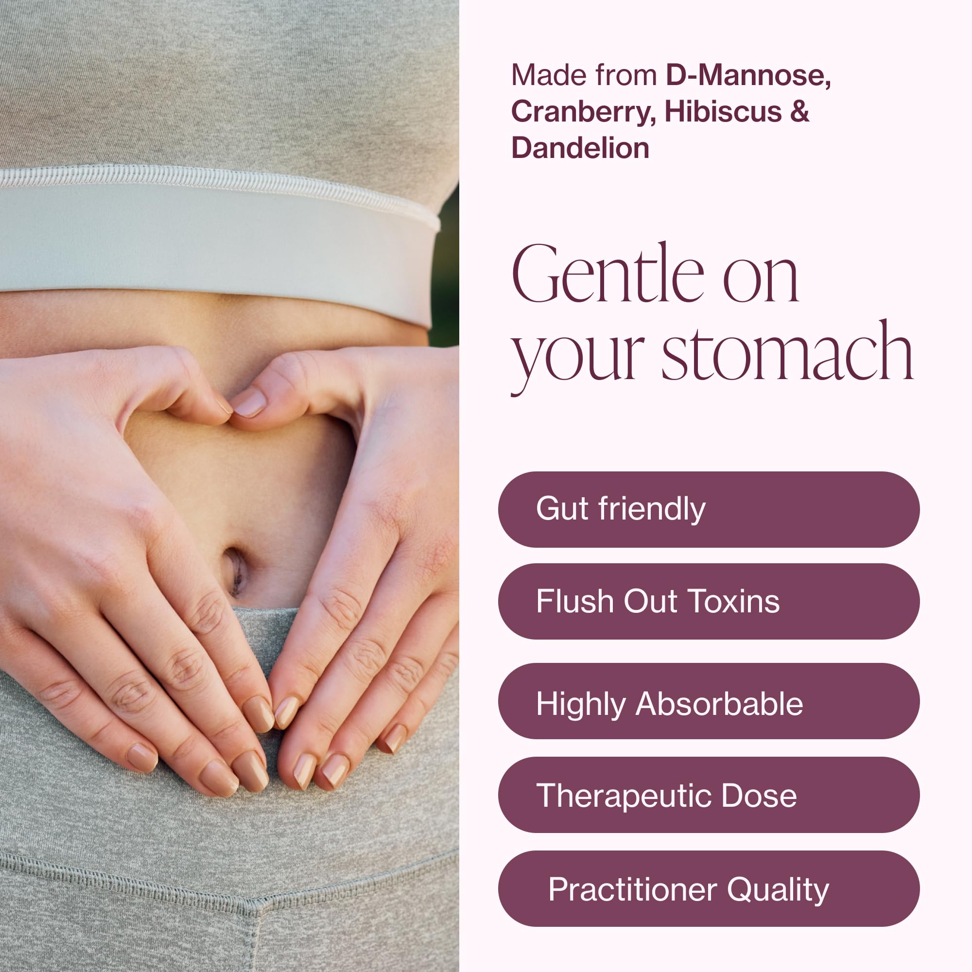 Cranberry and D-Mannose blend benefits