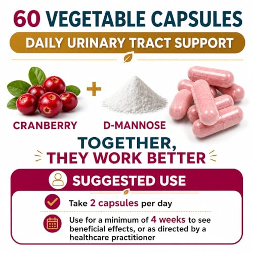 Cranberry and D-Mannose for optimal health