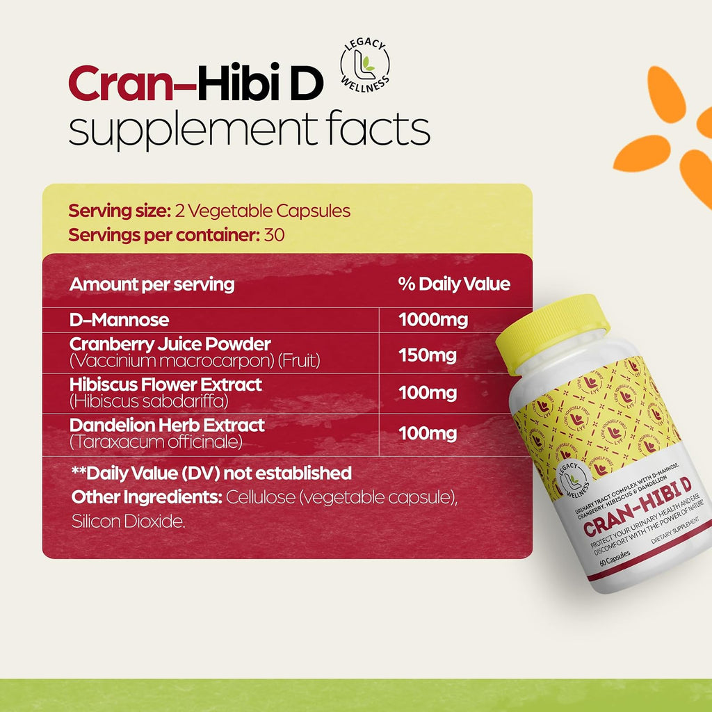 Cranberry and hibiscus immune booster