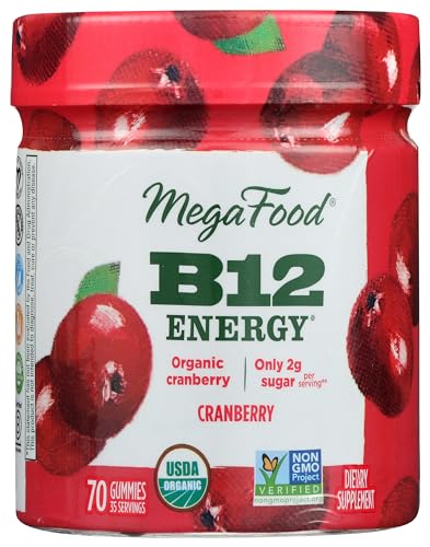 Cranberry B12 energy gummies