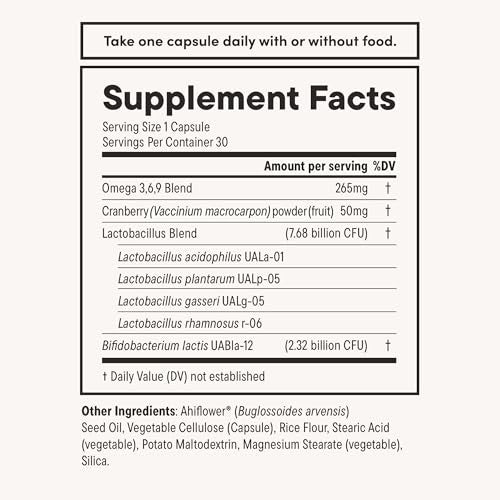 Cranberry-based probiotic for women