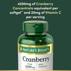 Cranberry capsules for antioxidant benefits