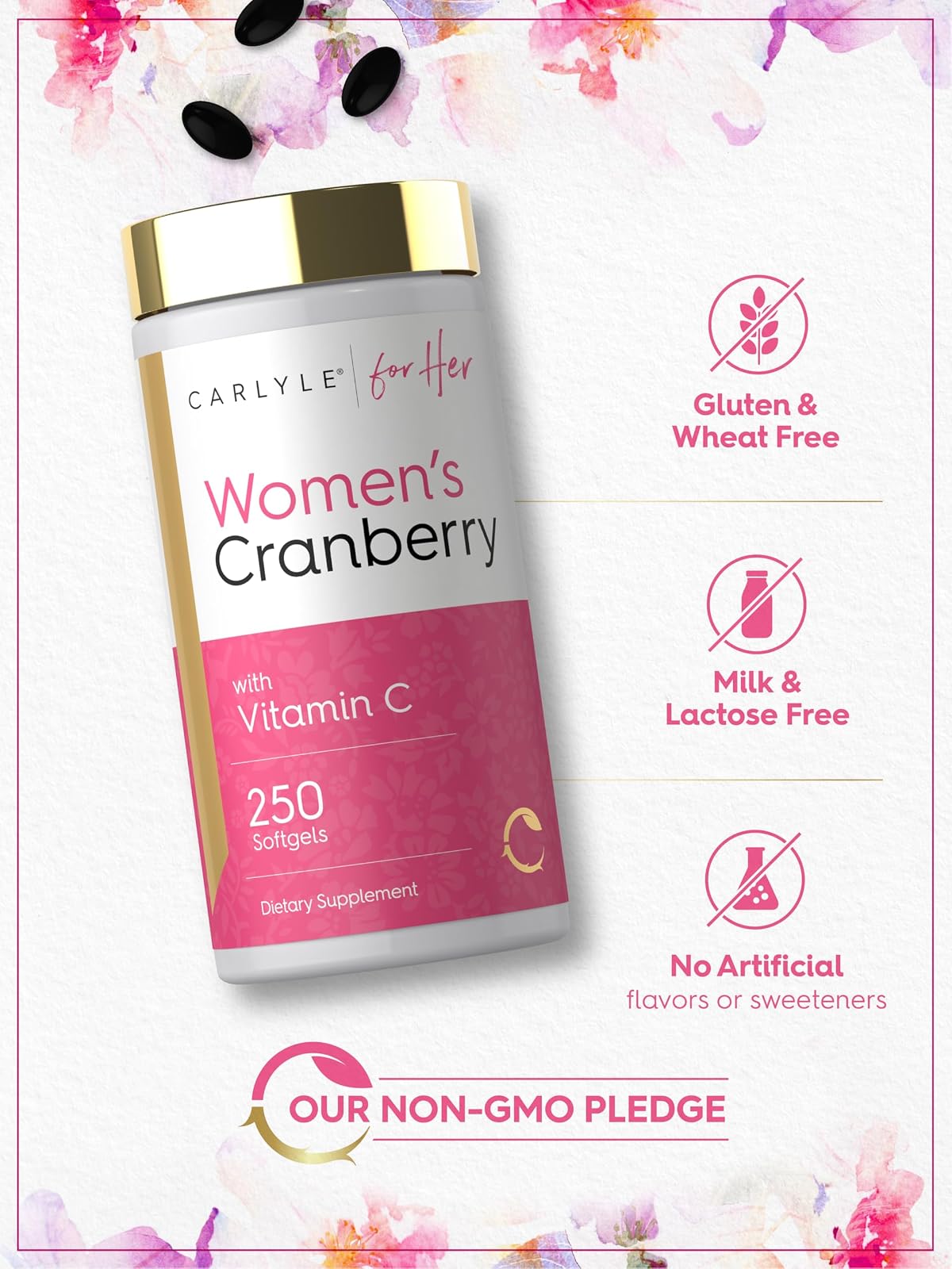 Cranberry capsules for antioxidant boost