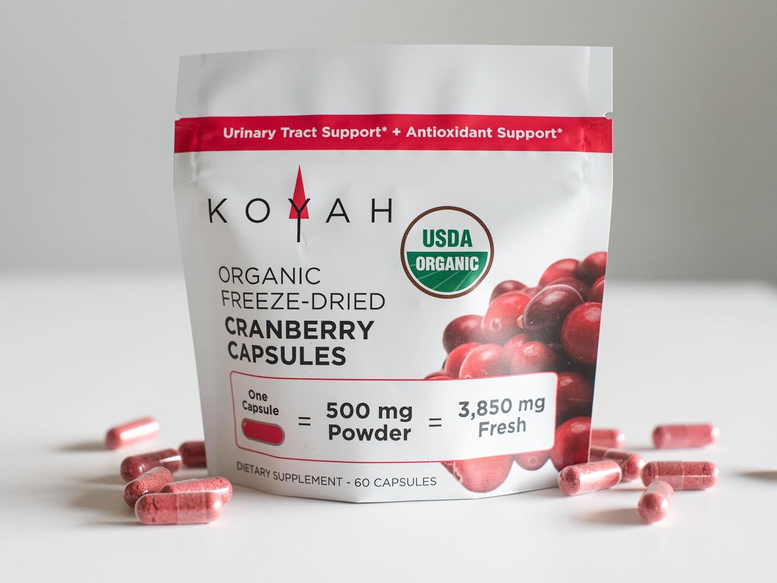cranberry capsules for antioxidant support