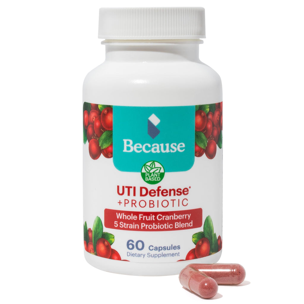 Cranberry capsules for bladder health