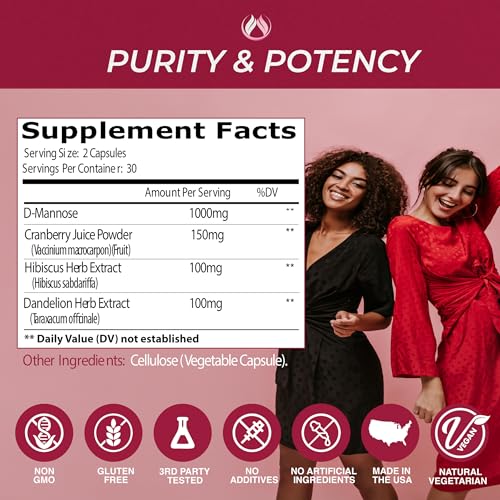 Cranberry capsules for bladder infections