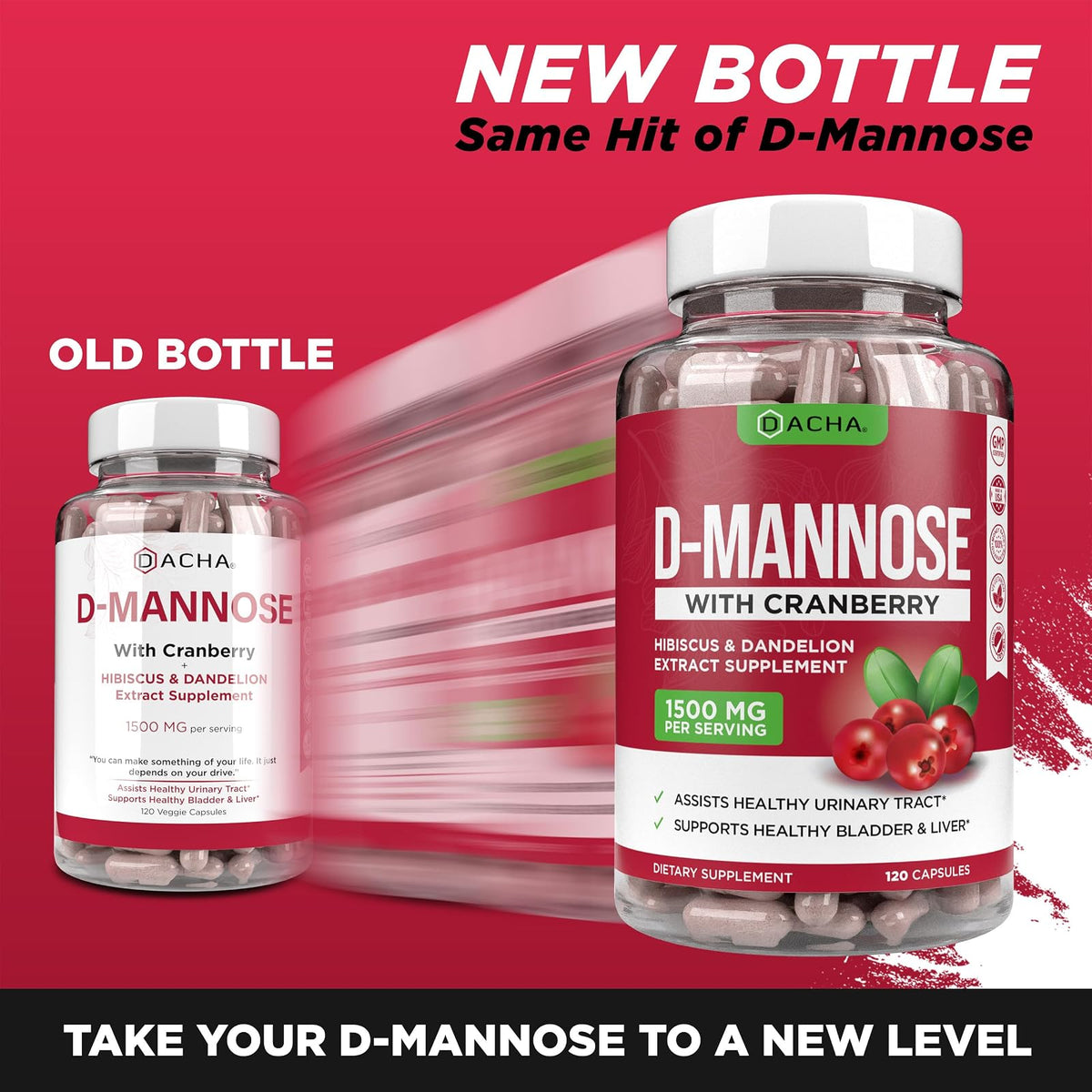Cranberry capsules for bladder support