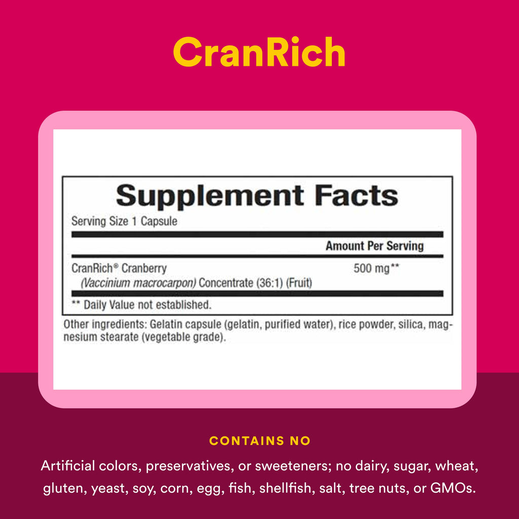 cranberry capsules for daily health