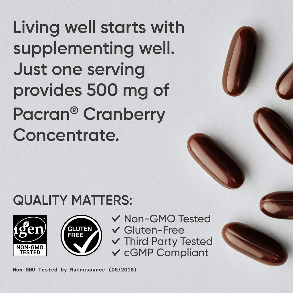 Cranberry capsules for daily health