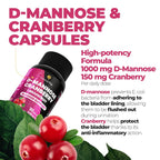 Cranberry capsules for digestive balance