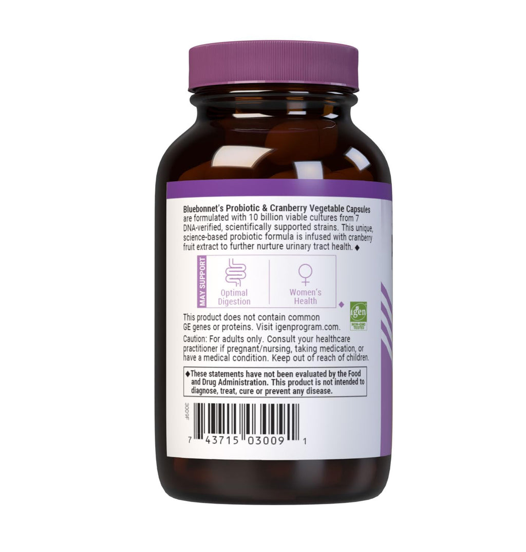 Cranberry capsules for digestive health