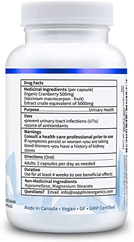 cranberry capsules for digestive support