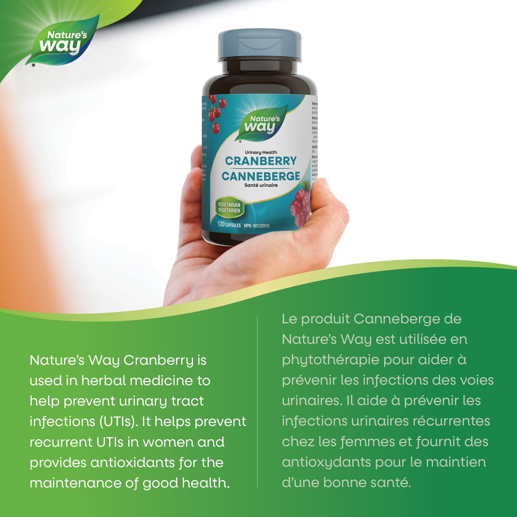 Cranberry capsules for digestive wellness
