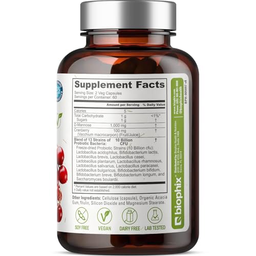Cranberry capsules for holistic wellness