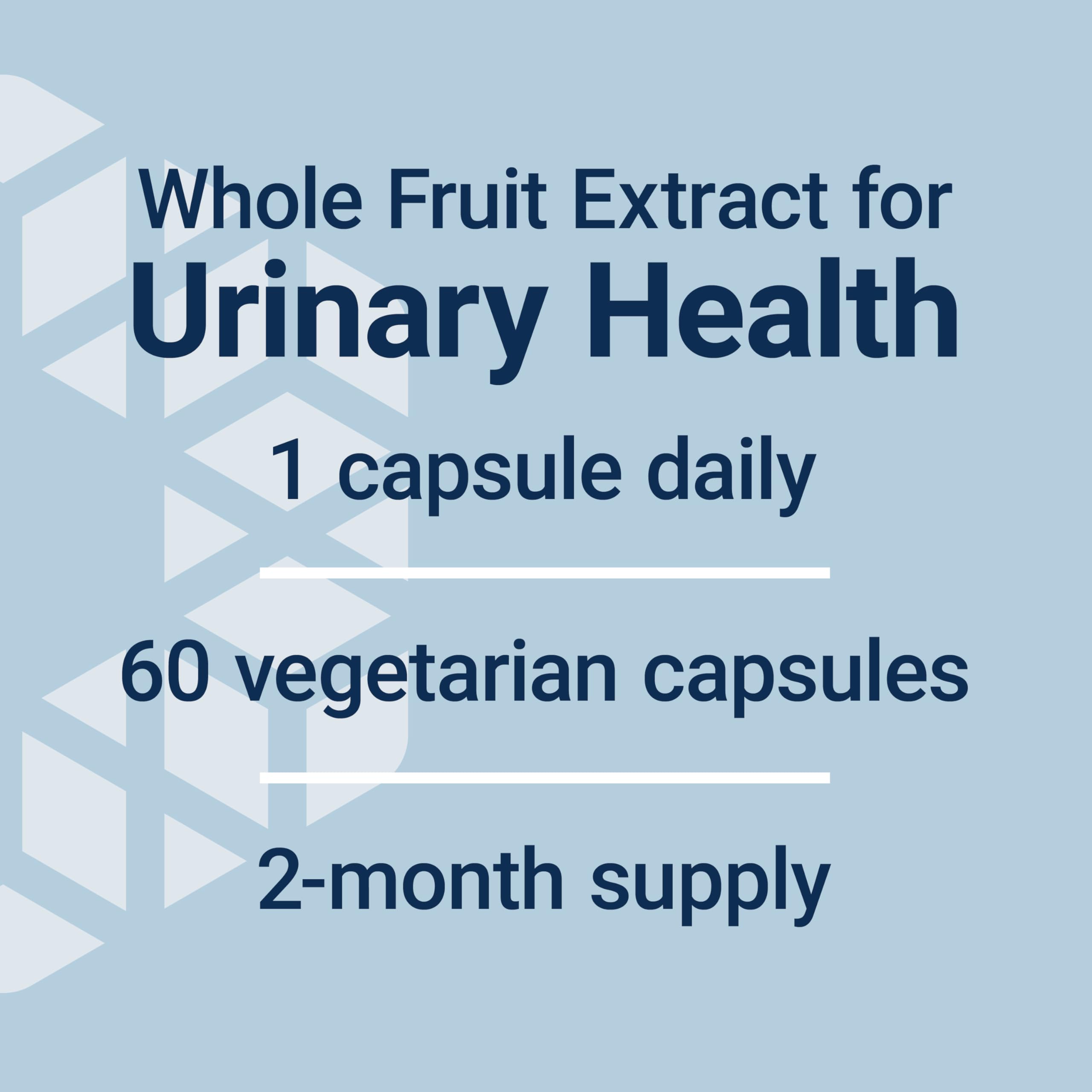 Cranberry capsules for immune support