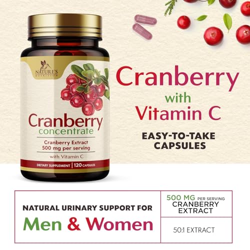 Cranberry capsules for immune support