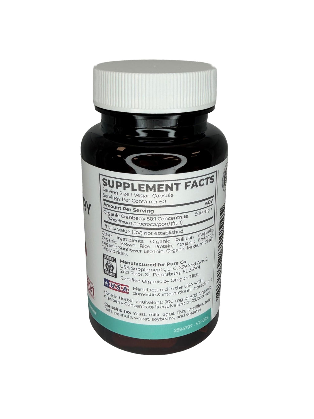 cranberry capsules for overall wellness