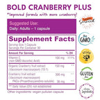 Cranberry capsules for urinary health