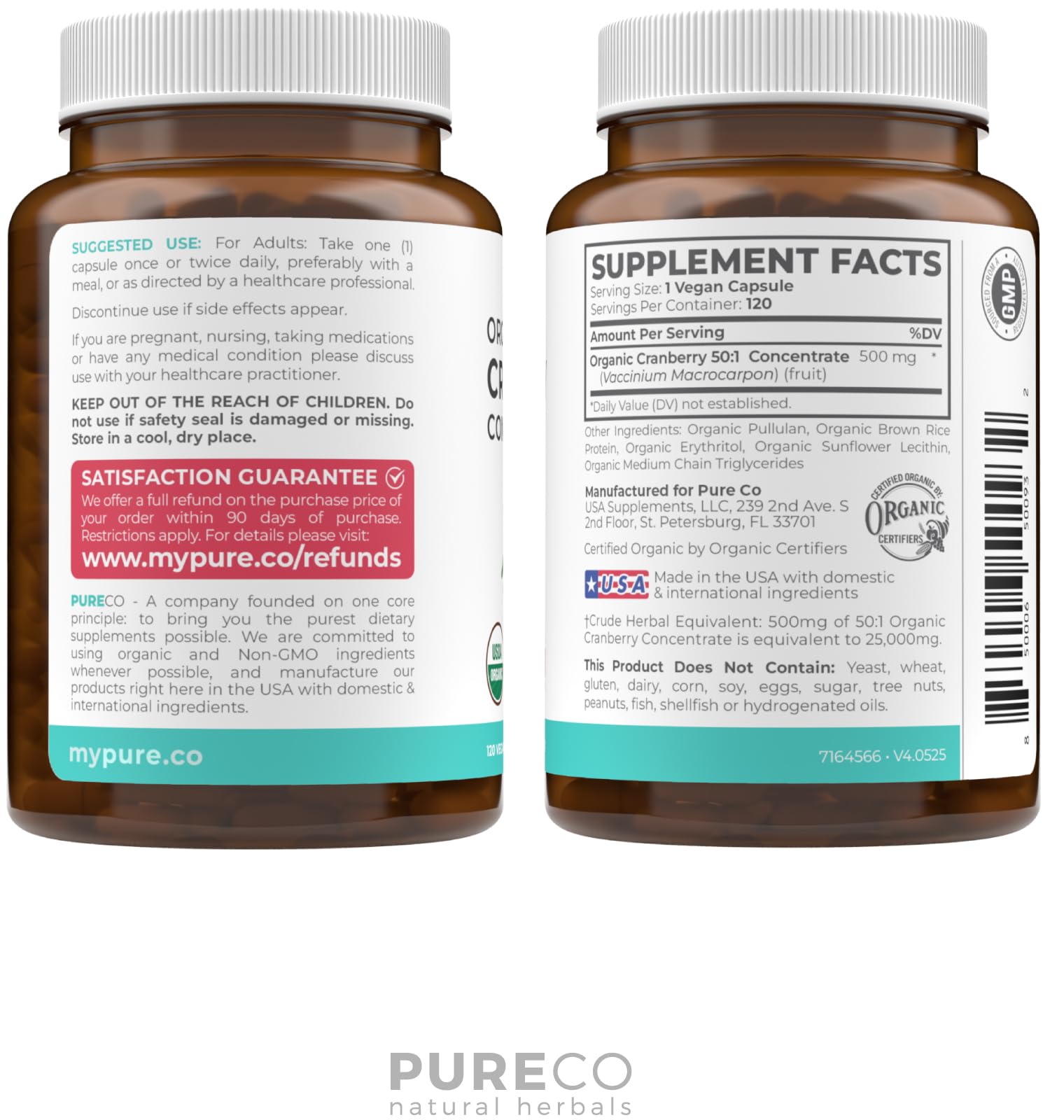 cranberry capsules for urinary health