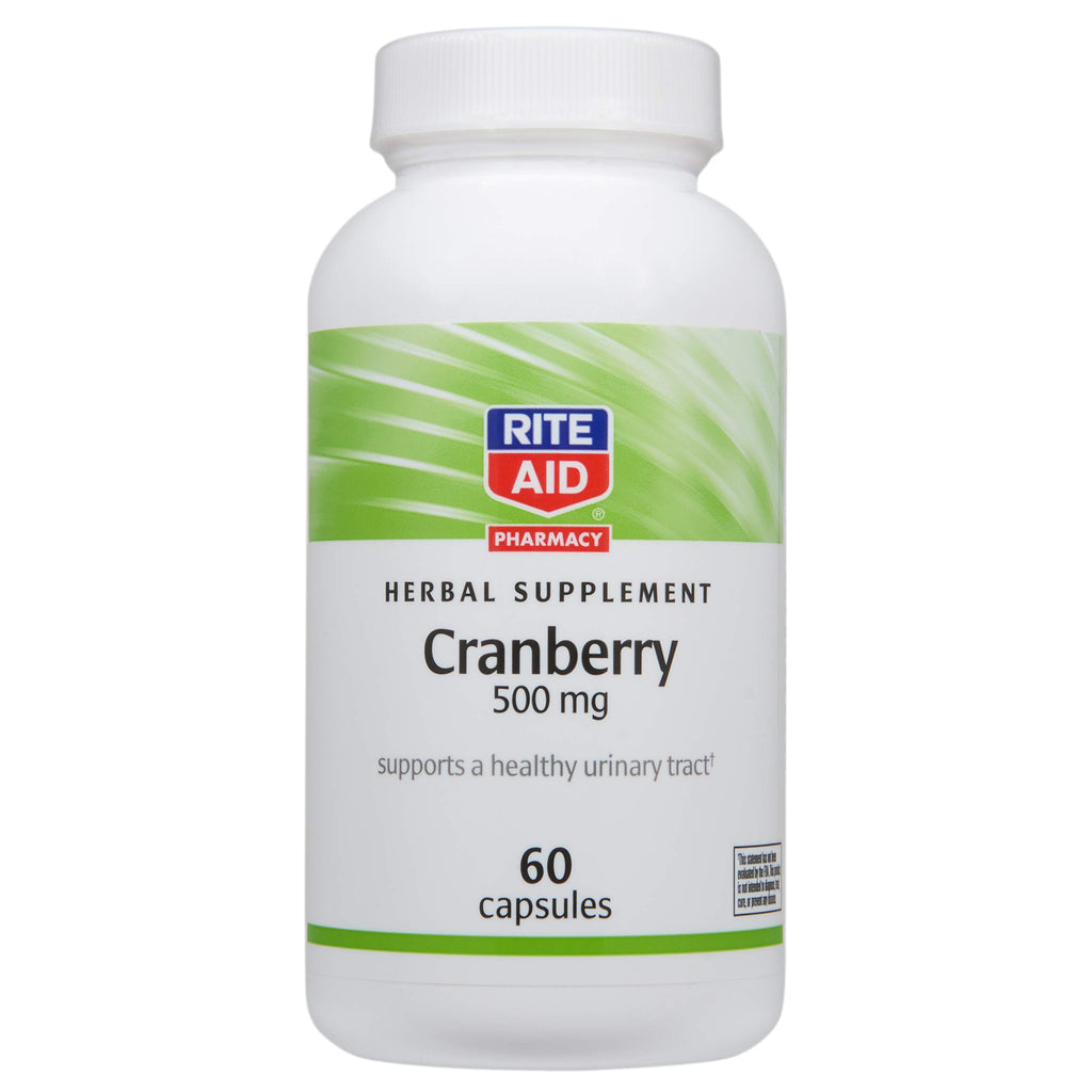 Cranberry capsules for urinary health
