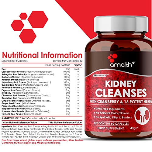 Cranberry capsules for urinary tract health