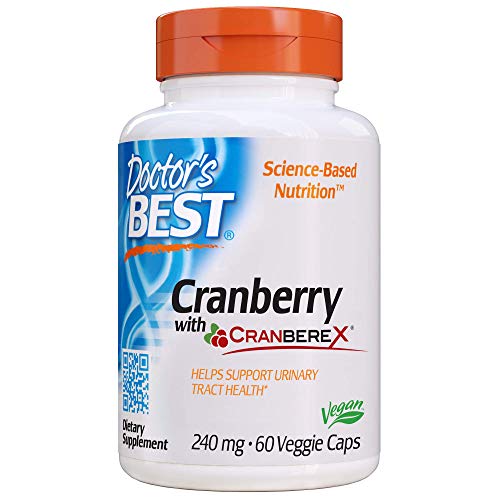 Cranberry capsules for urinary tract support