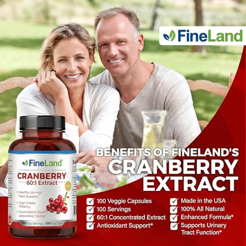 cranberry capsules for urinary tract wellness