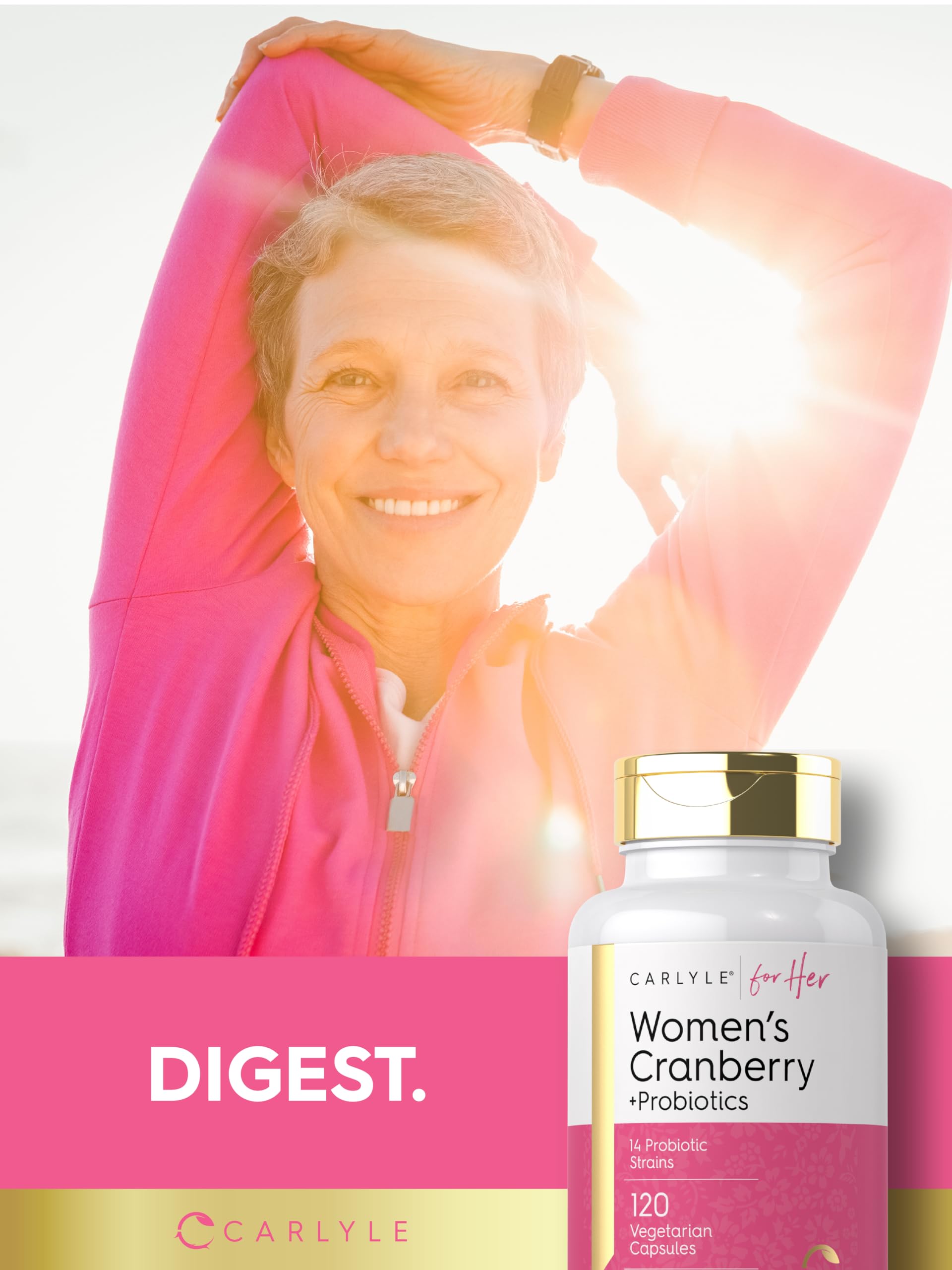 Cranberry capsules with multiple benefits