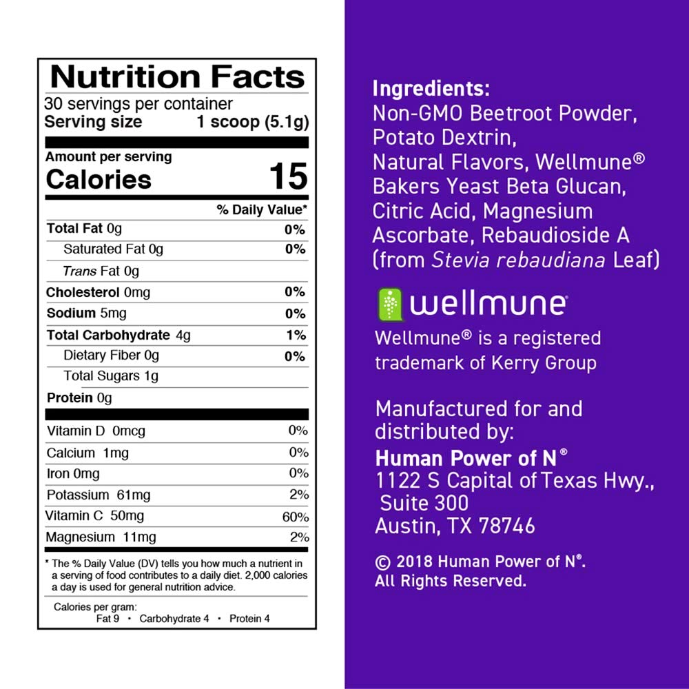 Cranberry cherry immune support formula