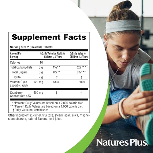 cranberry chewables for daily nutrition