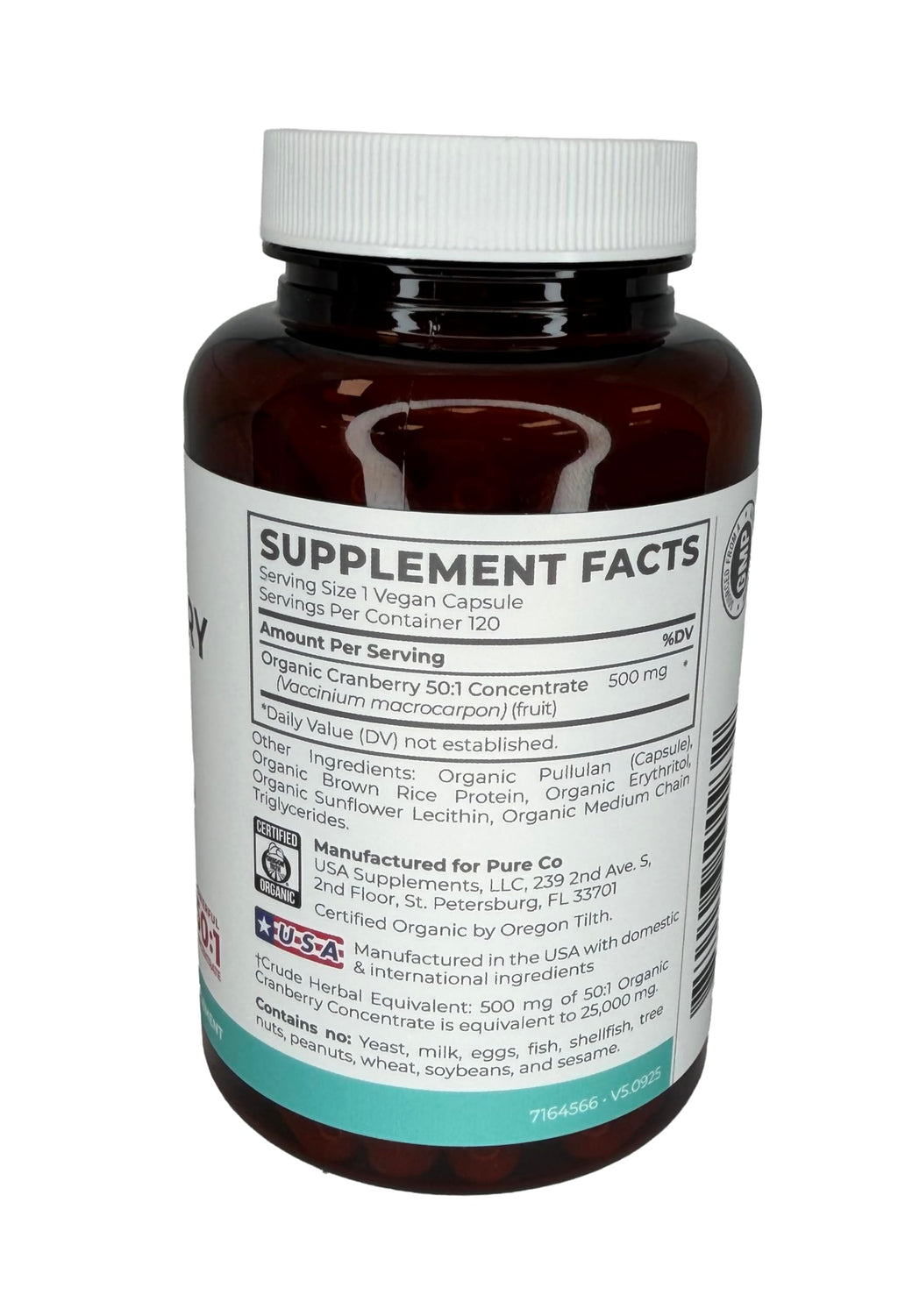 cranberry concentrate for detox