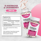 cranberry D-Mannose for bladder wellness