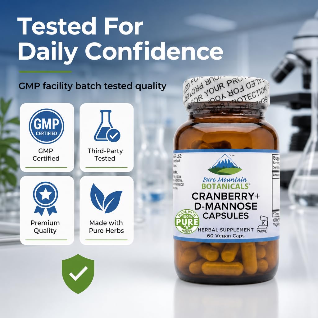 Cranberry D Mannose for optimal health