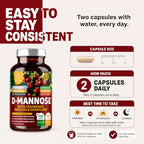 Cranberry D-Mannose for optimal hydration