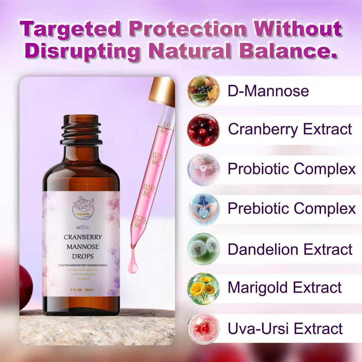 Cranberry drops to boost immune system