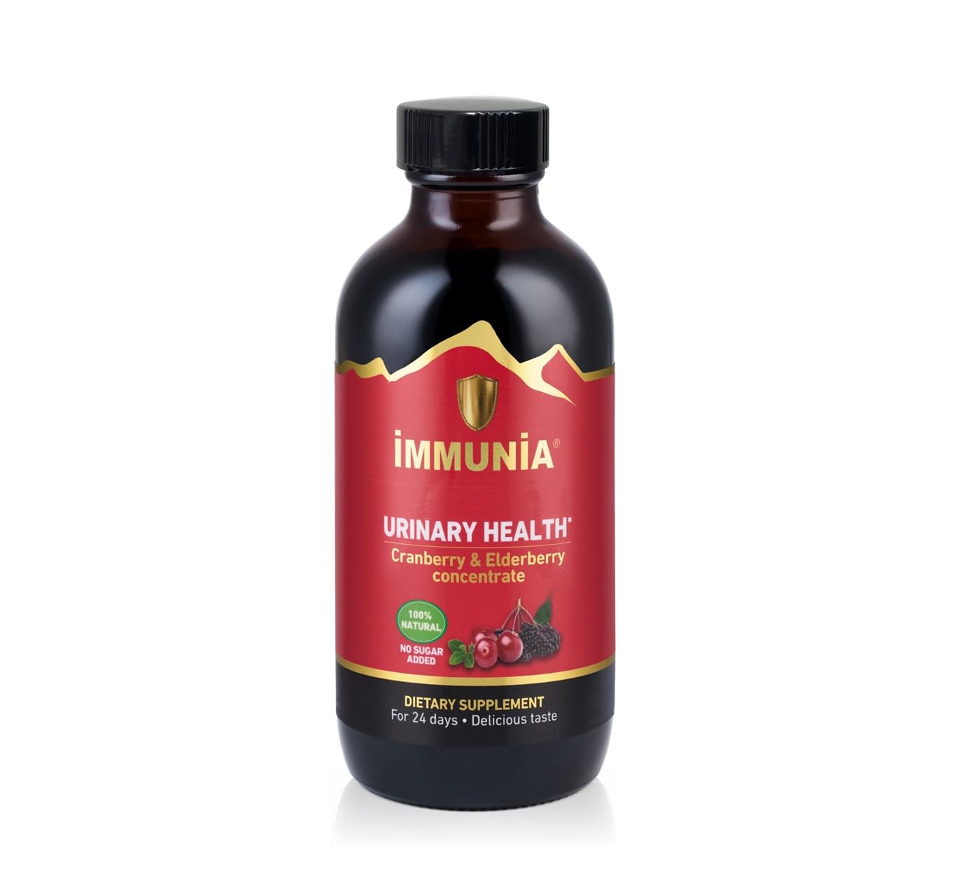 Cranberry elderberry concentrate for wellness
