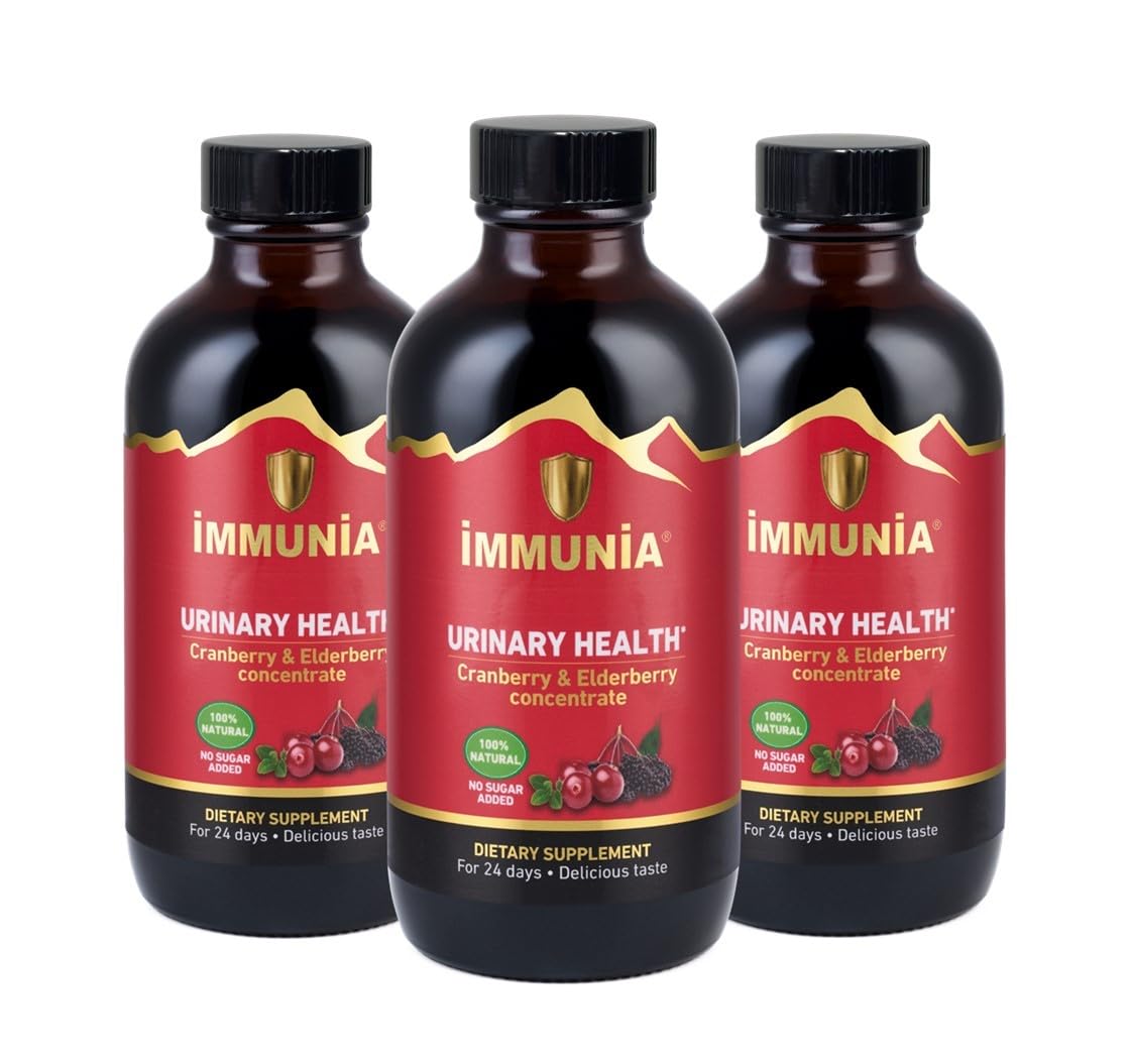 Cranberry elderberry concentrate for wellness